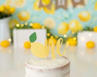 Lemon Cake Topper | Etsy