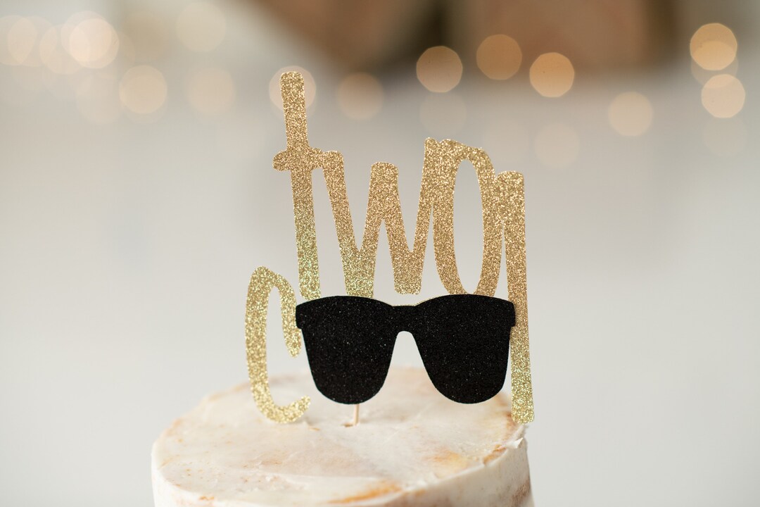 Two Cool Cake Topper/ Second Birthday - Etsy