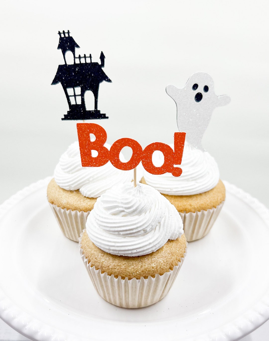 Halloween Cupcake Toppers/ Halloween Party - Etsy