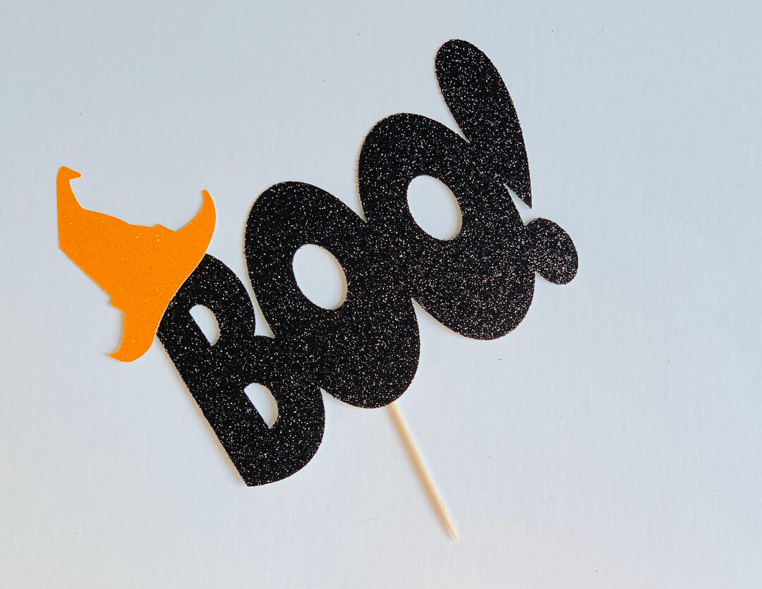 Boo Cake Topper/ Halloween Cake Topper/ Halloween Party - Etsy