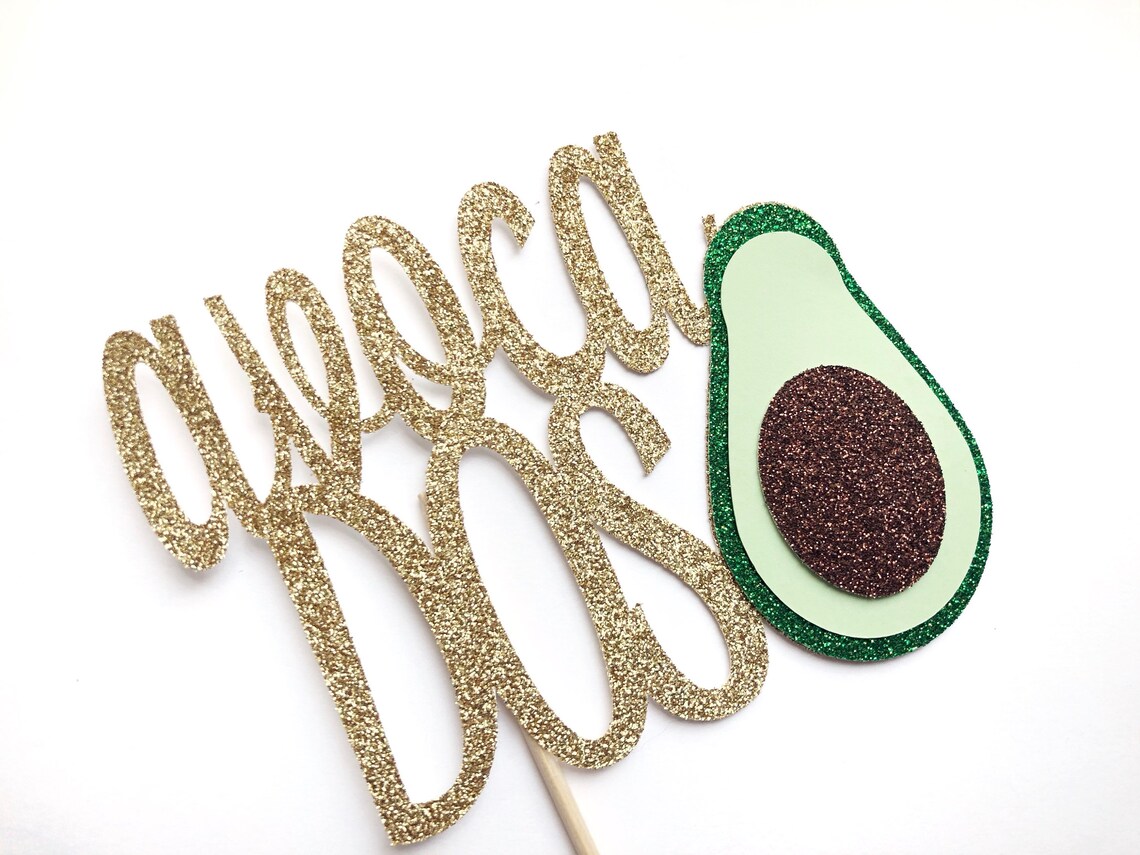 Avocados Cake Topper/ Avocado Birthday Party/ Avocados/ Taco | Etsy