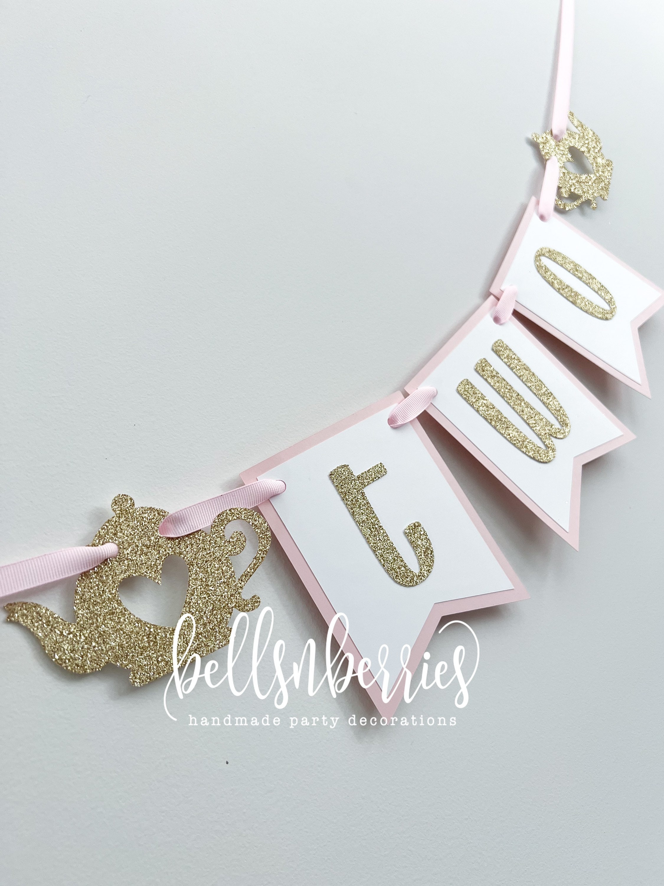 Tea Party Age High Chair Banner / Tea for Two / Tea Party - Etsy