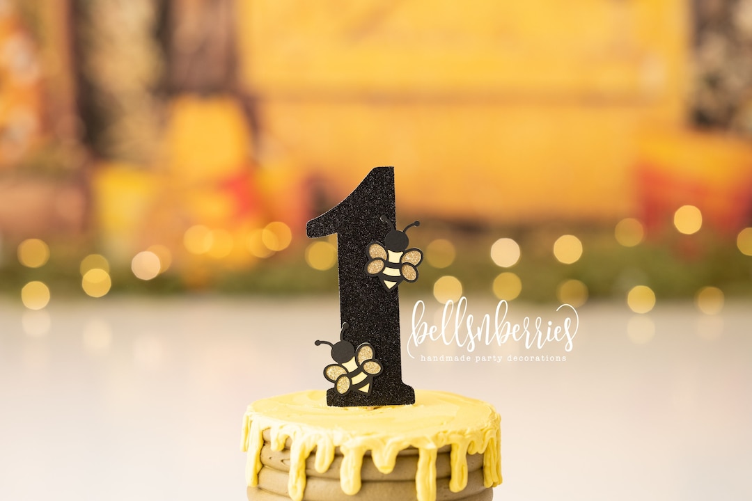 Bumble Bee Cake Topper / Fun to Bee One Cake Topper / Bumble Bee ...