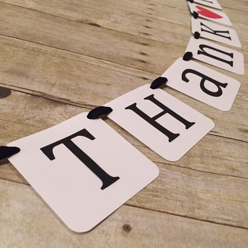 Thank You Photo Prop - Etsy