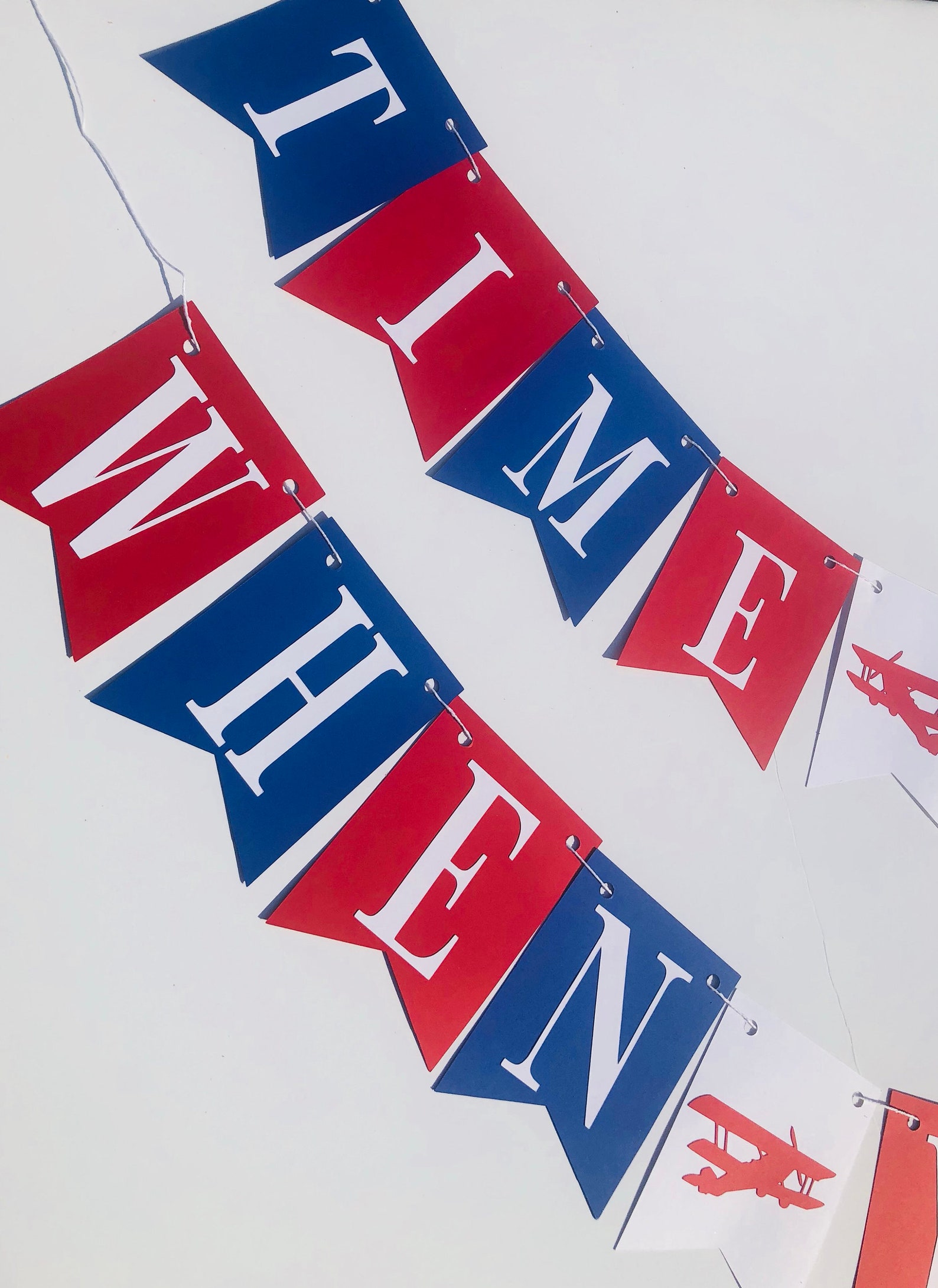 Time Flies When You're One Banner/ Time Flies Birthday/ | Etsy