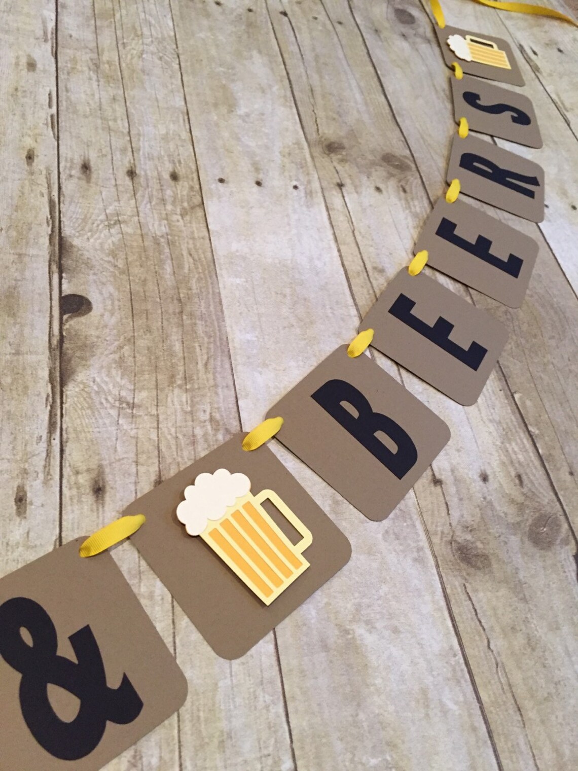 Cheers & Beers Banner / Beer Birthday Banner / Happy Beerday - Etsy