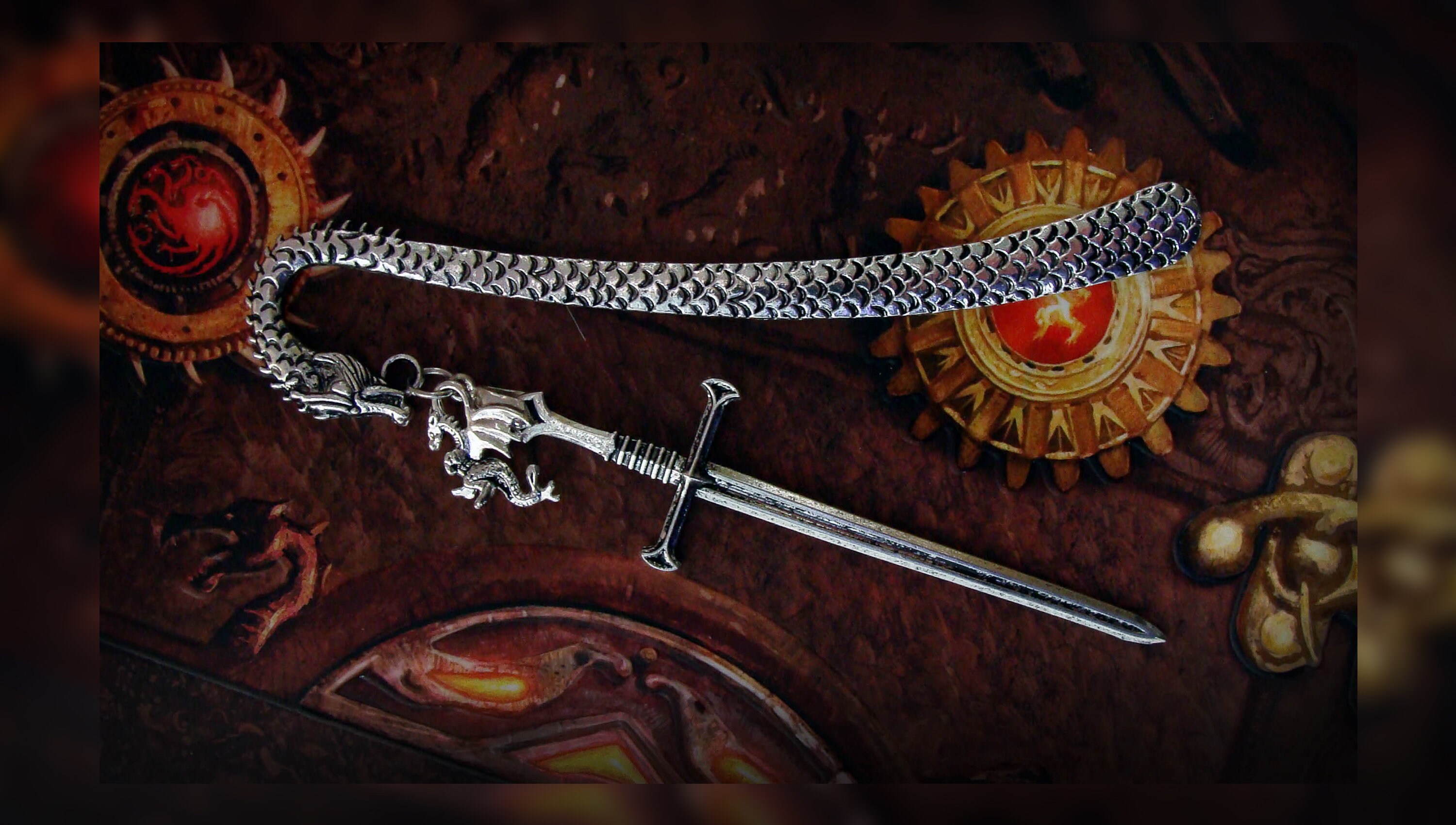 Medieval Bookmarks - Etsy