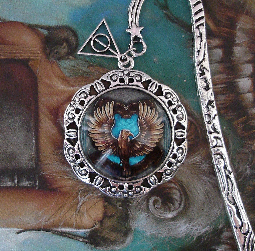 Eagle Crest Bookmark – Magic School Inspired, Witchy Reading Signet - Etsy