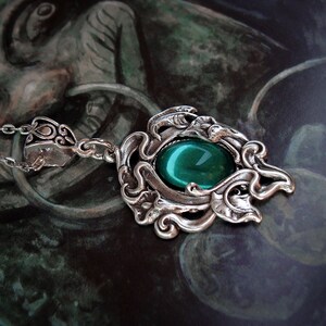 Elven Necklace - Emerald Green - Forest - Elf - Fairy - Elvish ...