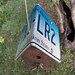 Connecticut License Plate Roof on a Rustic Reclaimed Barnwood Birdhouse ...