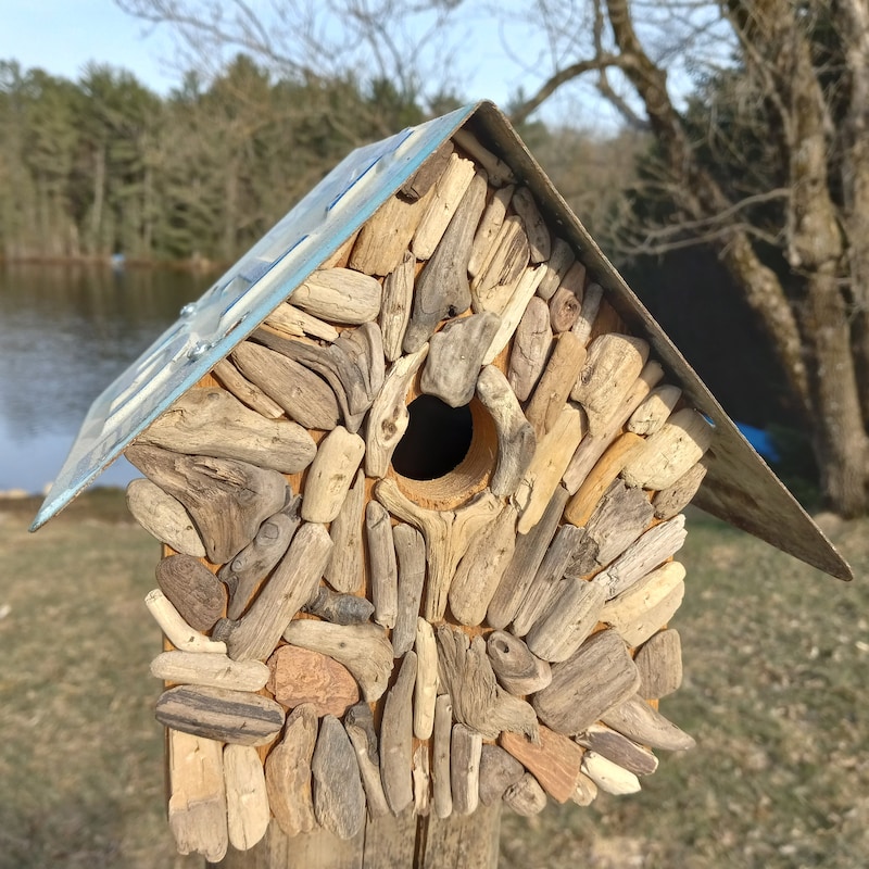 Rustic Birdhouse - Etsy