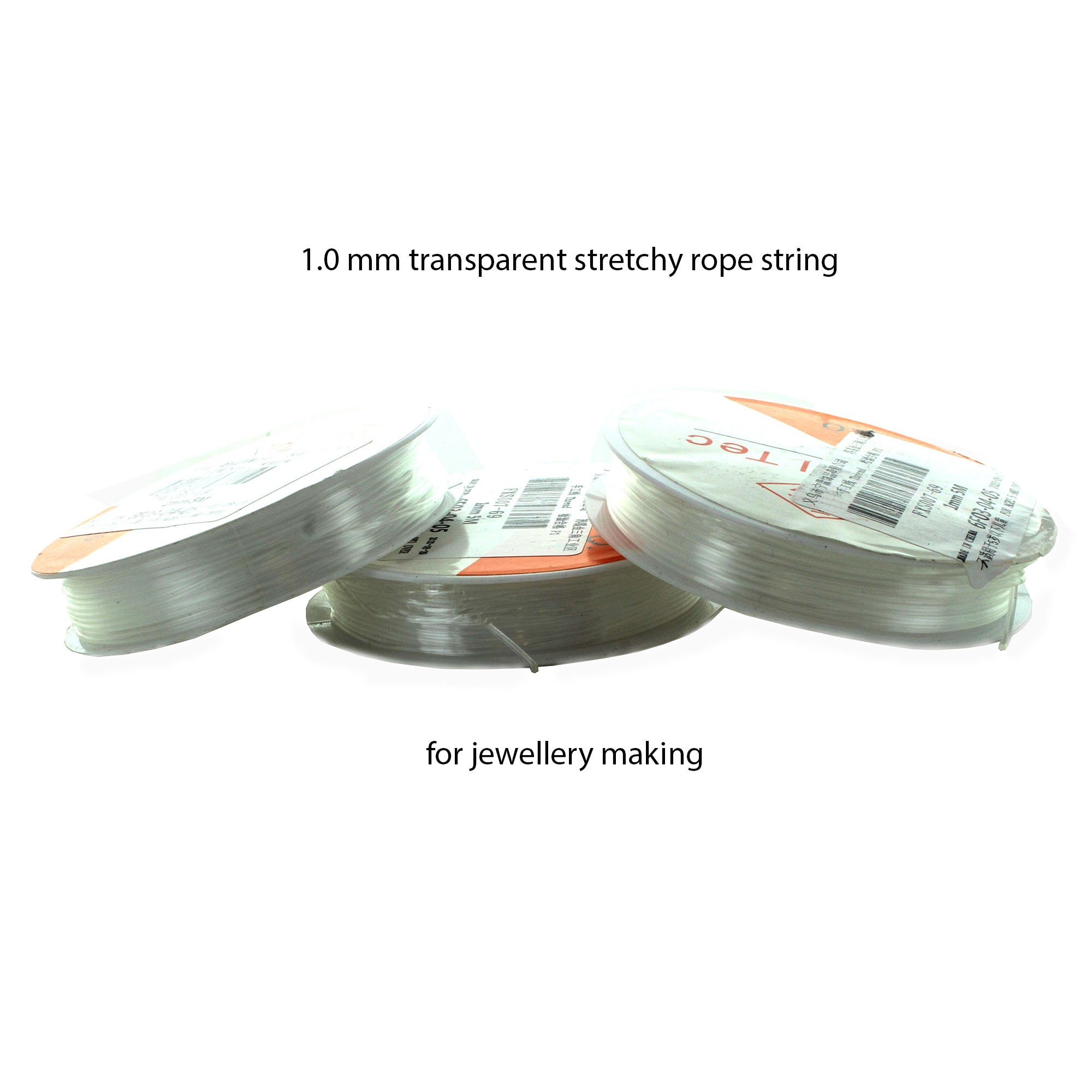 Stretchy String 1.0 Mm, 0.8mm, 0.6mm and 0.4mm Price is for 1 Roll ...