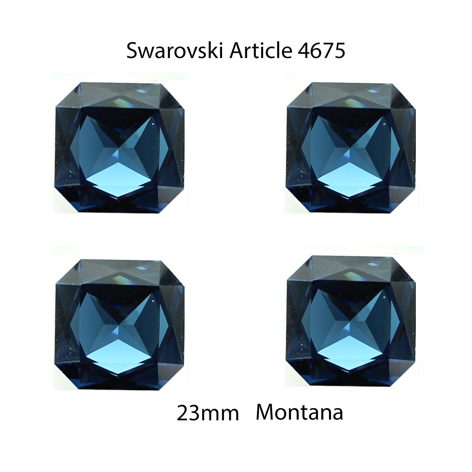 Swarovski 4675 23mm Square Stone, in 6 Colours. Price is for 1 Stone - Etsy