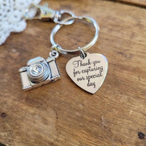 Gift for Photographer, Camera Charm Keyring, Photography Keyfob ...