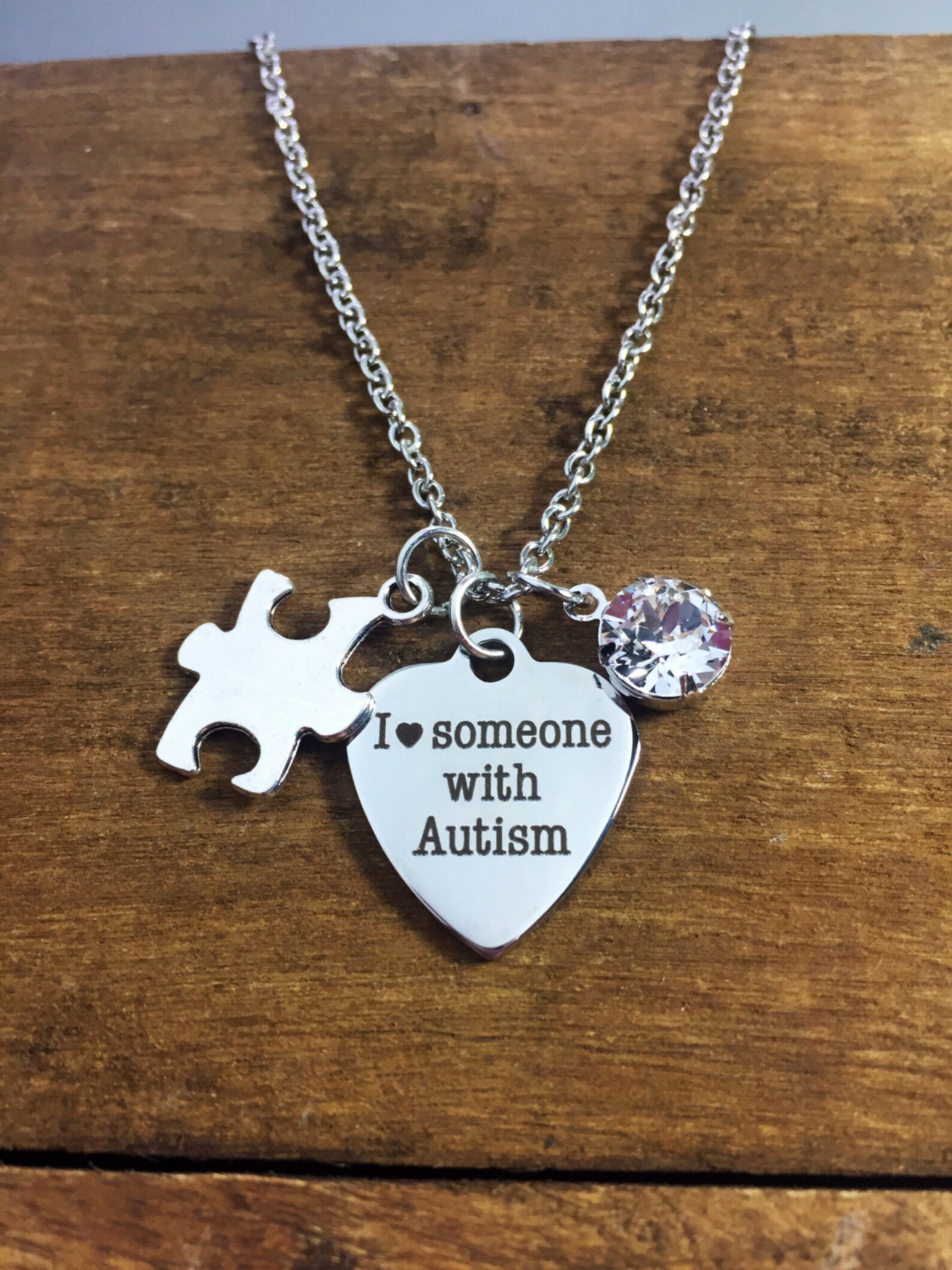 Autism Awareness Jewelry, Autism Mom Gift, Autism Mommy Necklace ...