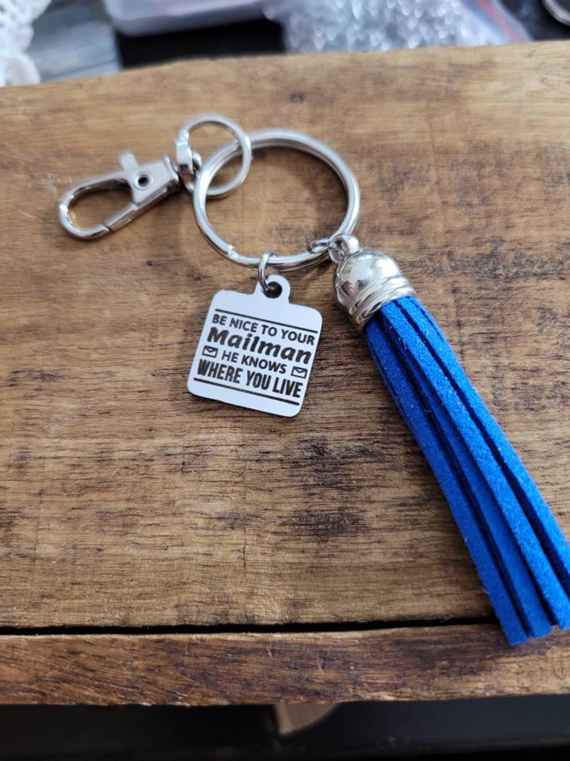 Gift for Mailman Mail Women Gifts Mailman Keychain Maillady - Etsy