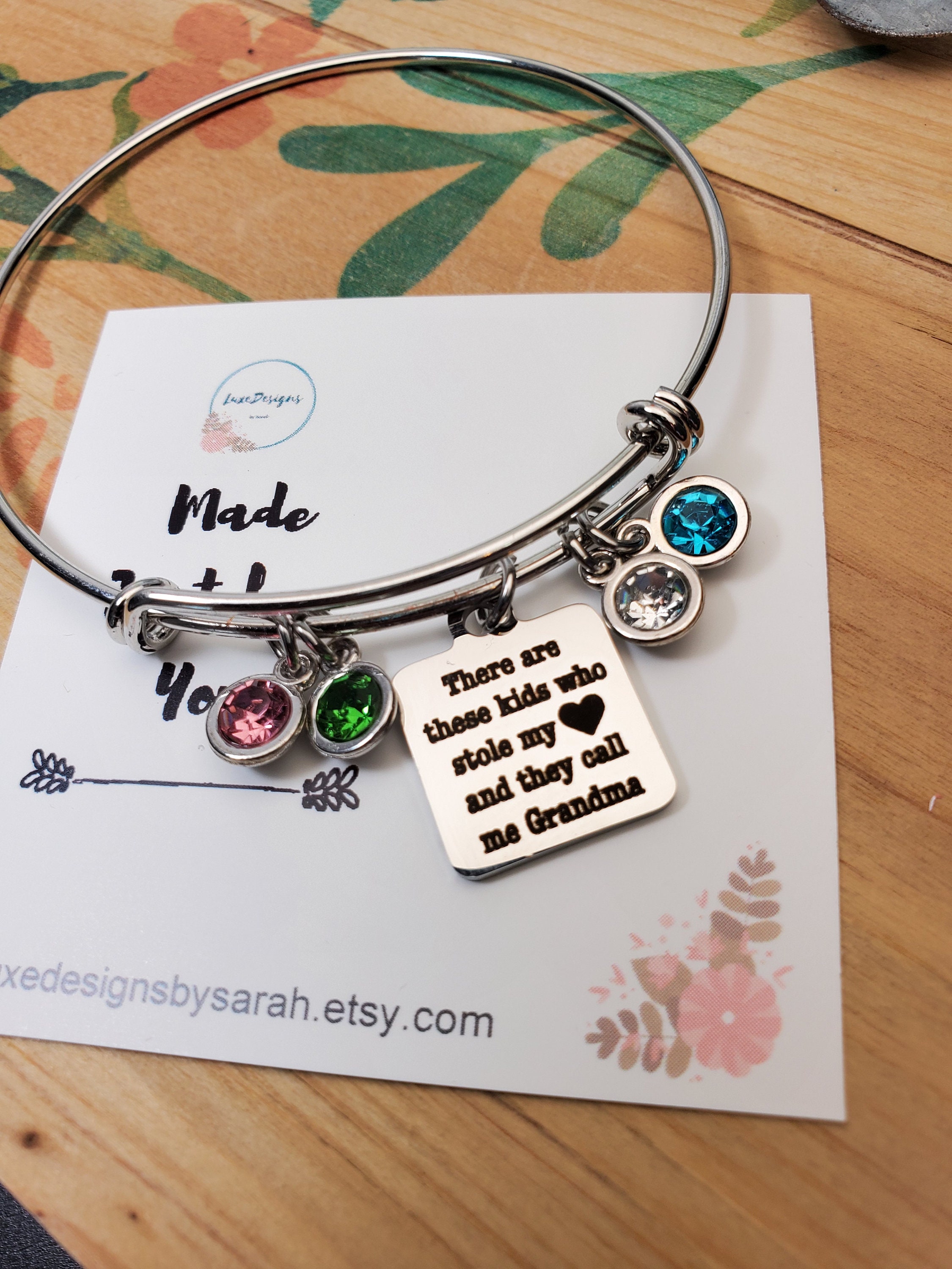 Etsy grandma bracelet store