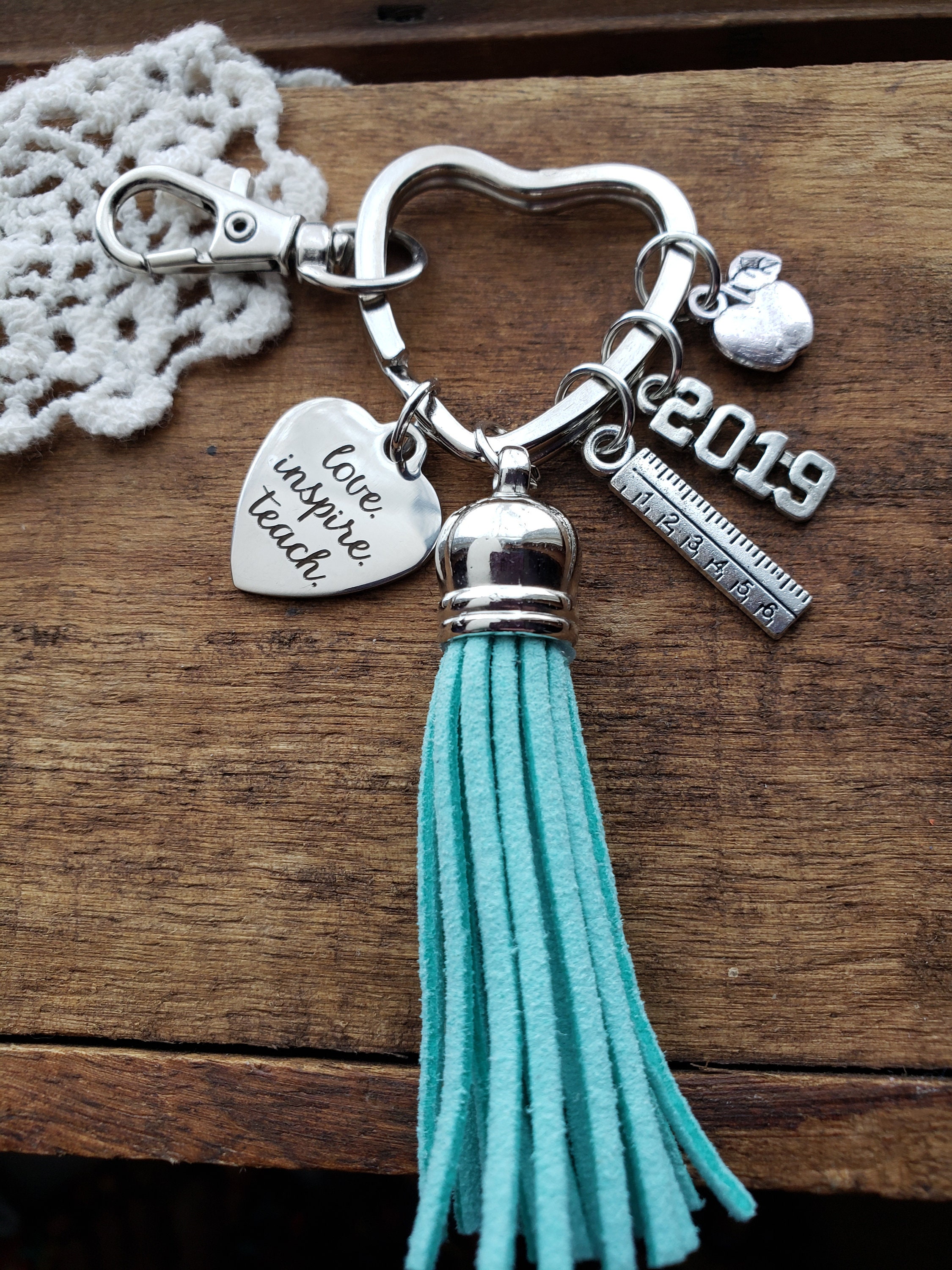 Teacher appreciation gift gift for teacher teacher keychain | Etsy