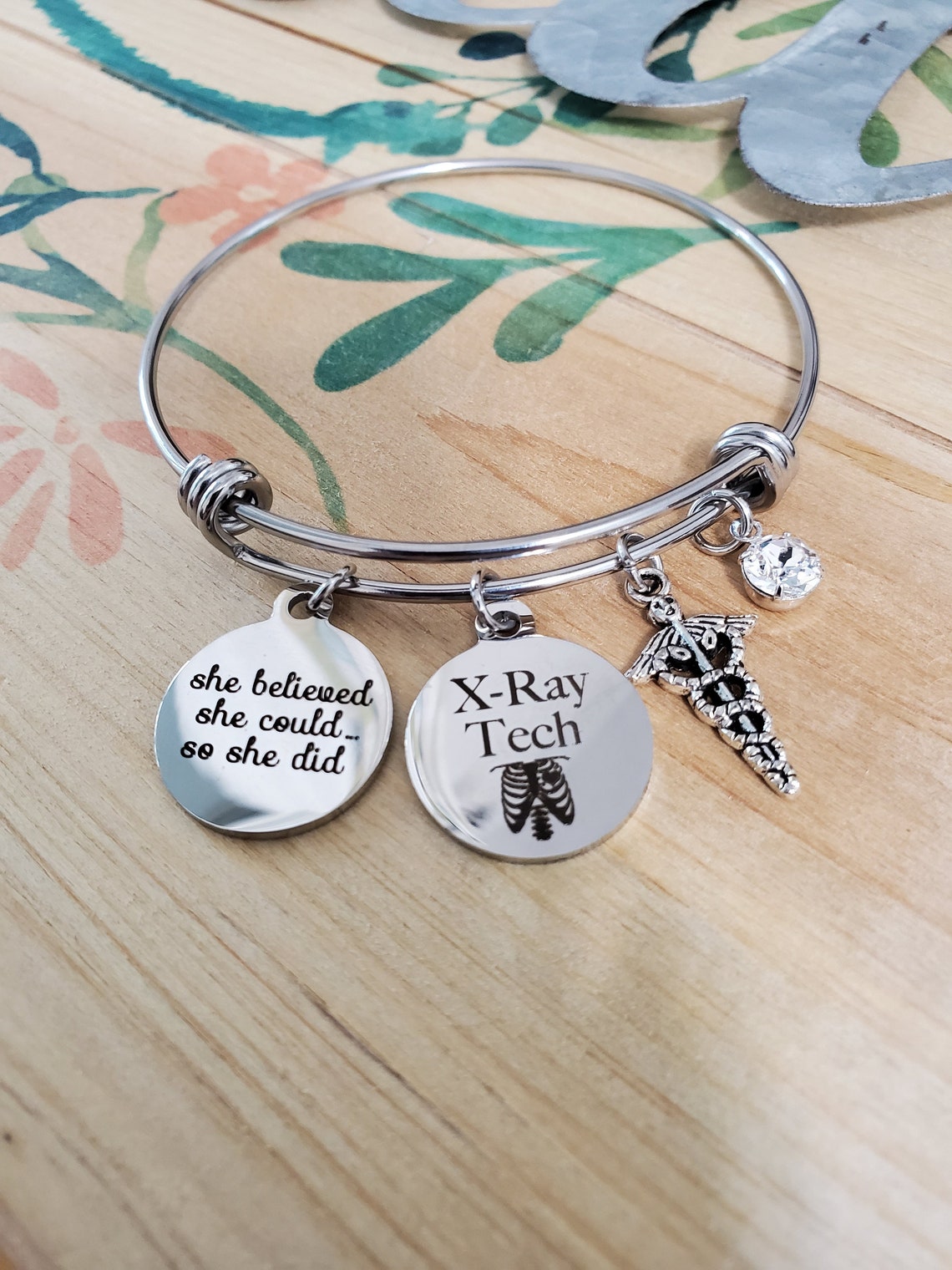 X-ray Tech Gift Graduation Gift for X-ray Tech She Believed | Etsy