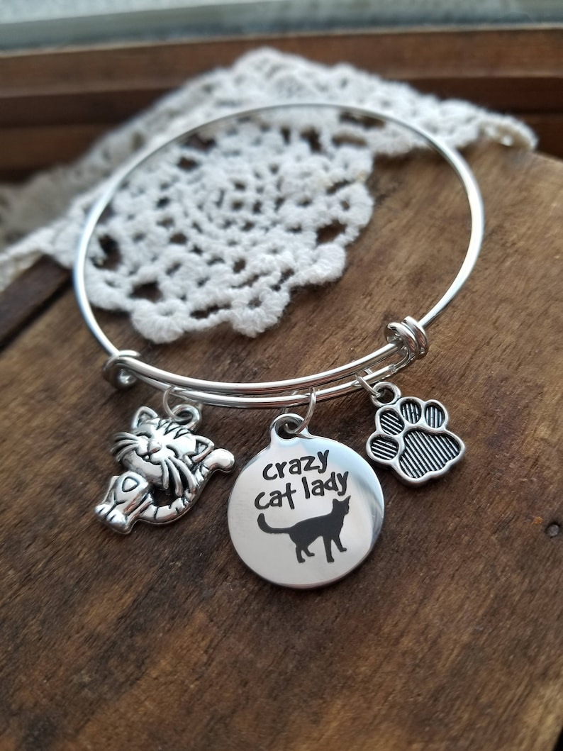 Gift for cat lover crazy cat lady gift gift for crazy cat | Etsy