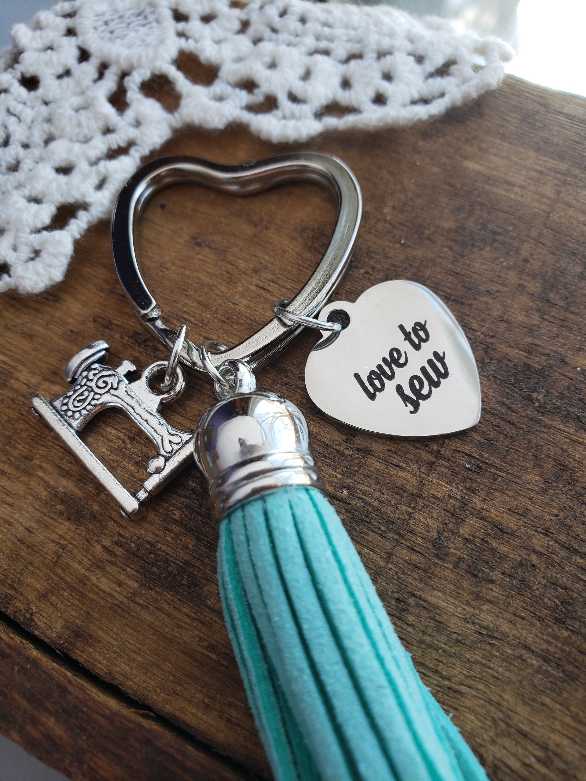 Sewing Keychain Sewing Gifts Gift for Seamstress Gift for a - Etsy UK