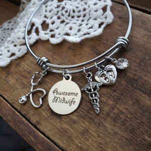 Gift for Midwife, Midwife Gifts, Midwife Jewelry, Awesome Midwife ...
