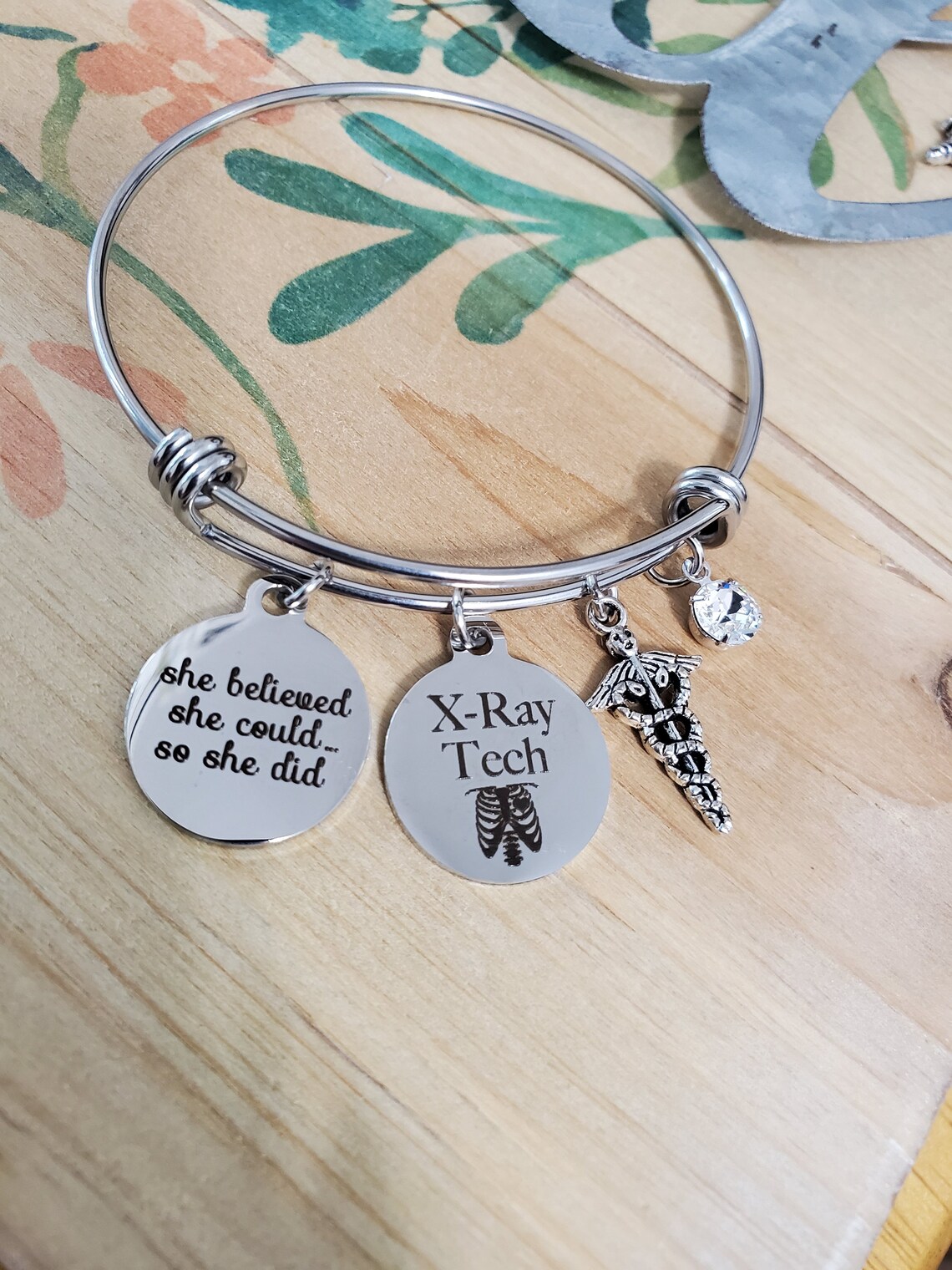 X-ray Tech Gift, Graduation Gift for X-ray Tech, She Believed She Could ...