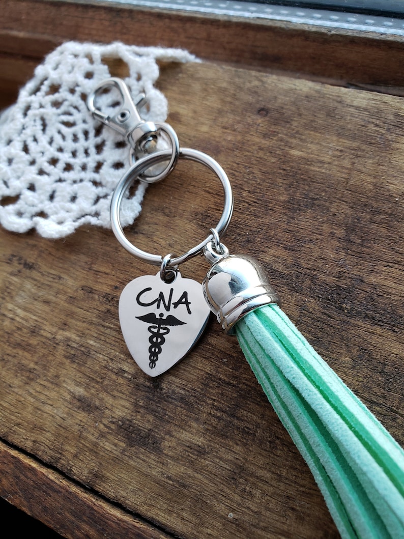 Gift for CNA CNA gifts CNA keychain tassel keychain | Etsy