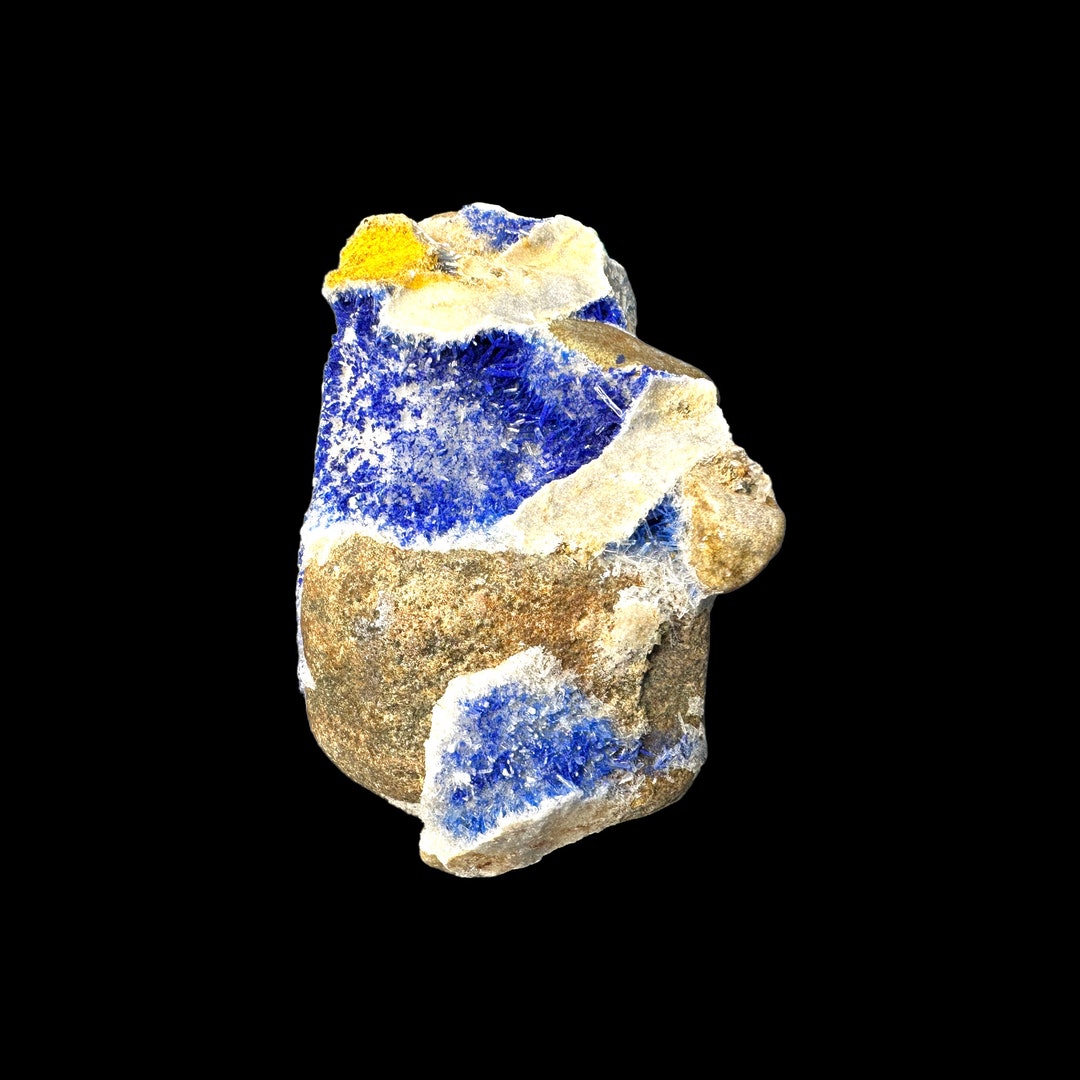 Azurite on Gypsum From Arizona, USA - Etsy