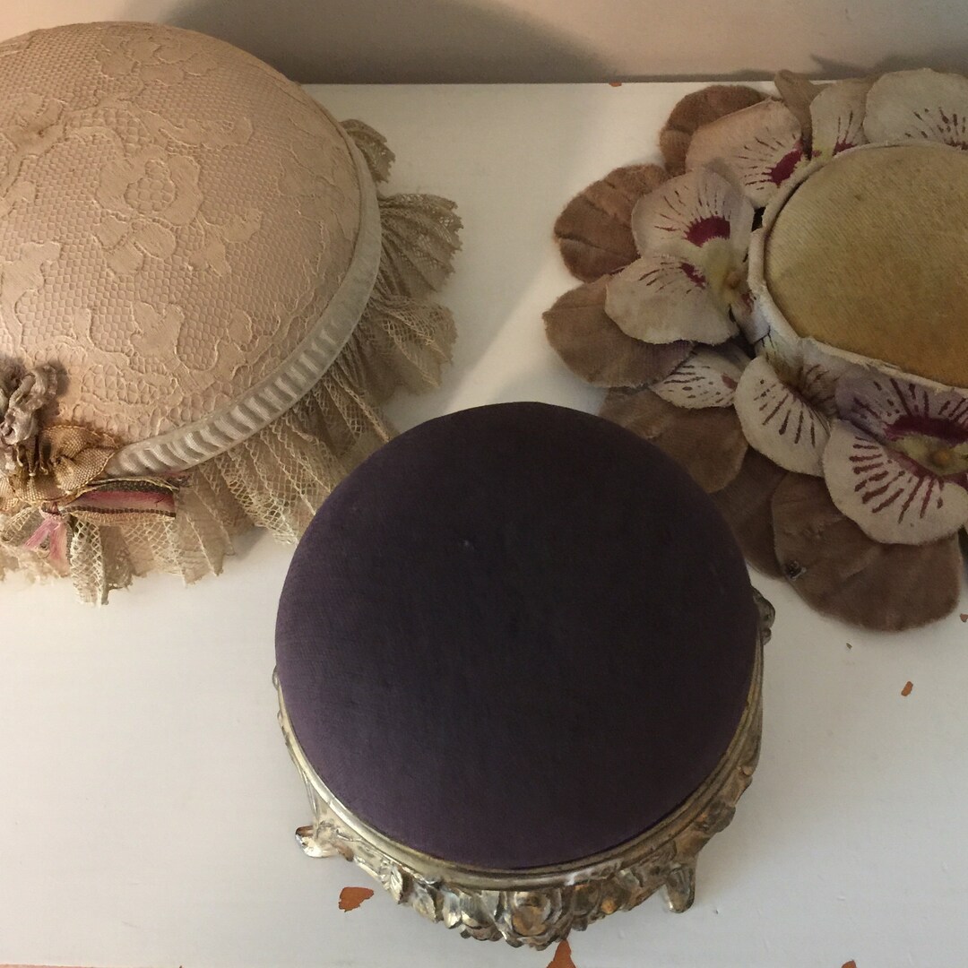 Three Antique Pin Cushions - Etsy