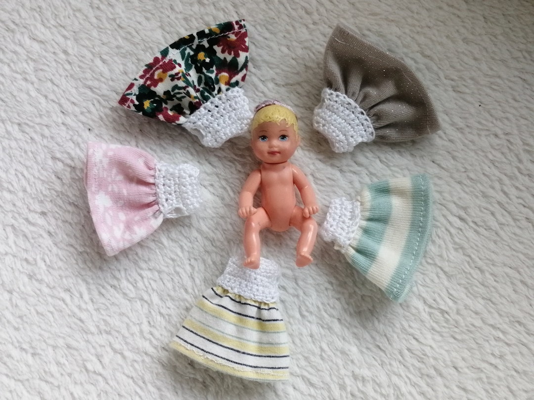 Miniature Baby Doll Clothes Outfit for 7cm / 2.75 Inch Baby Doll - Etsy