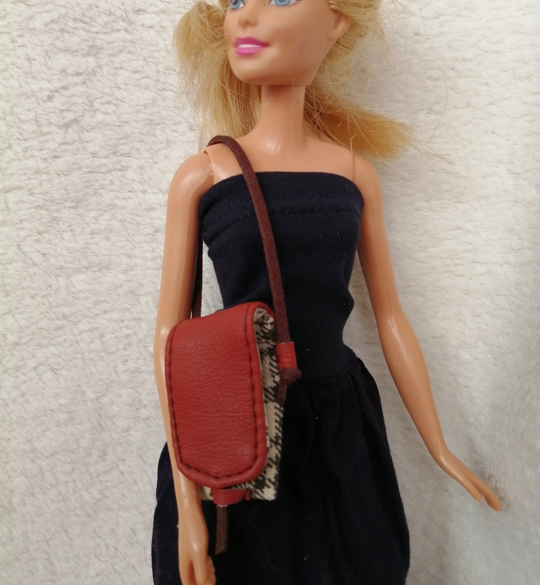 Miniature Doll Bag / Doll Tote Bag / Doll Purse Size 1/6 Scale Bag for ...