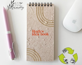 Seed Paper Notebook | Etsy