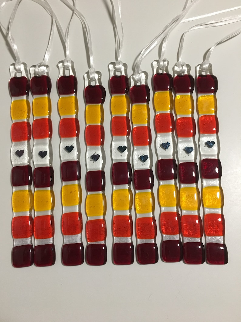 Fused Glass Art - Fused Glass Sun Catchers Hanging Decoration, Garden ...