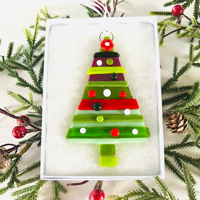 Glass Christmas Tree - Etsy