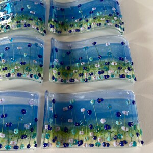 Fused Glass Cornish Coastal Wave, Cornish Fused Glass, Fused Glass ...