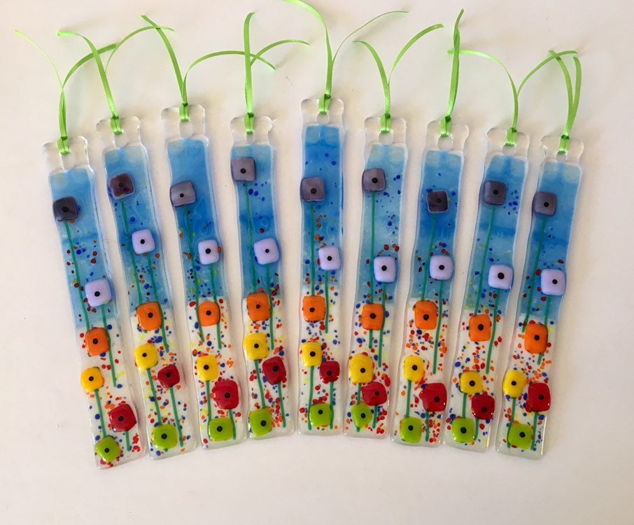 Fused Glass Fused Glass Art Fused Glass Sun Catcher Floral - Etsy Canada