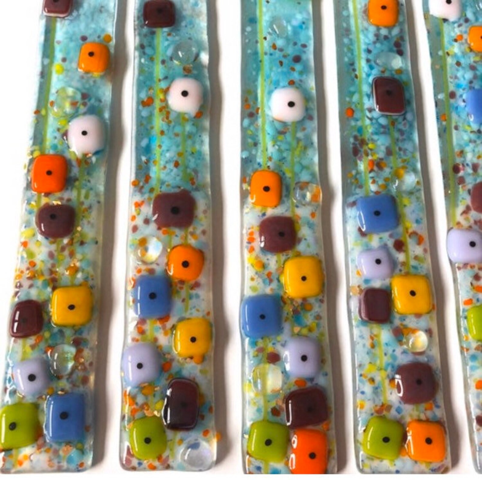 Fused Glass Fused Glass Art Fused Glass Sun Catcher Floral - Etsy Canada