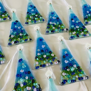 Fused Glass Cornish Christmas Tree Decoration Tree - Etsy