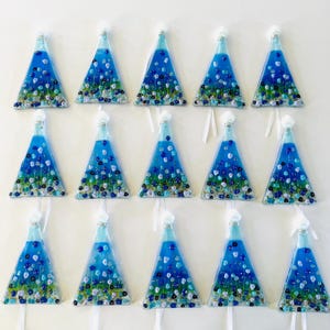 Fused Glass Cornish Christmas Tree Decoration, Tree Decoration ...