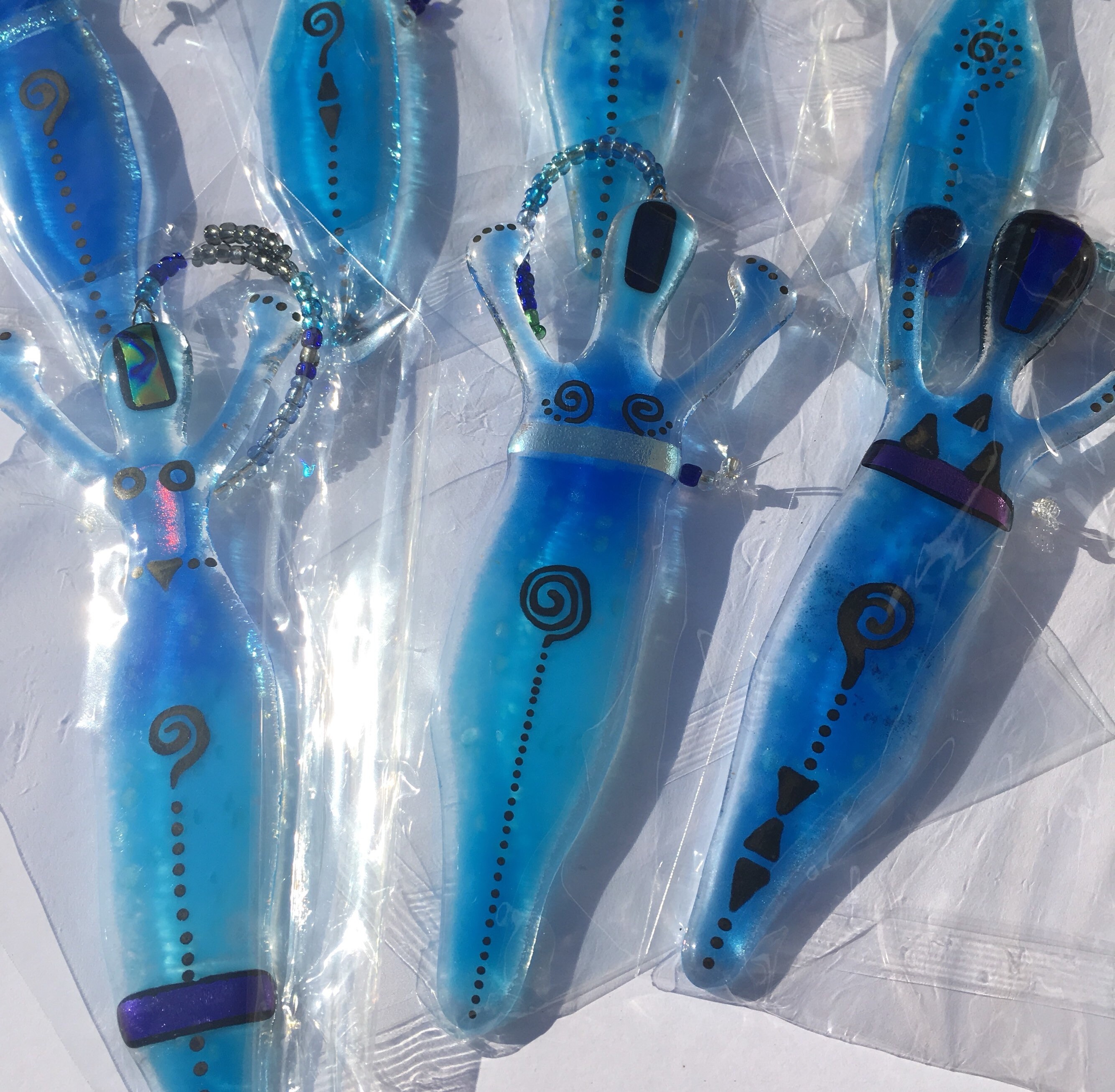 Fused Glass Art Fused Glass Goddess Decoration Mother Earth | Etsy