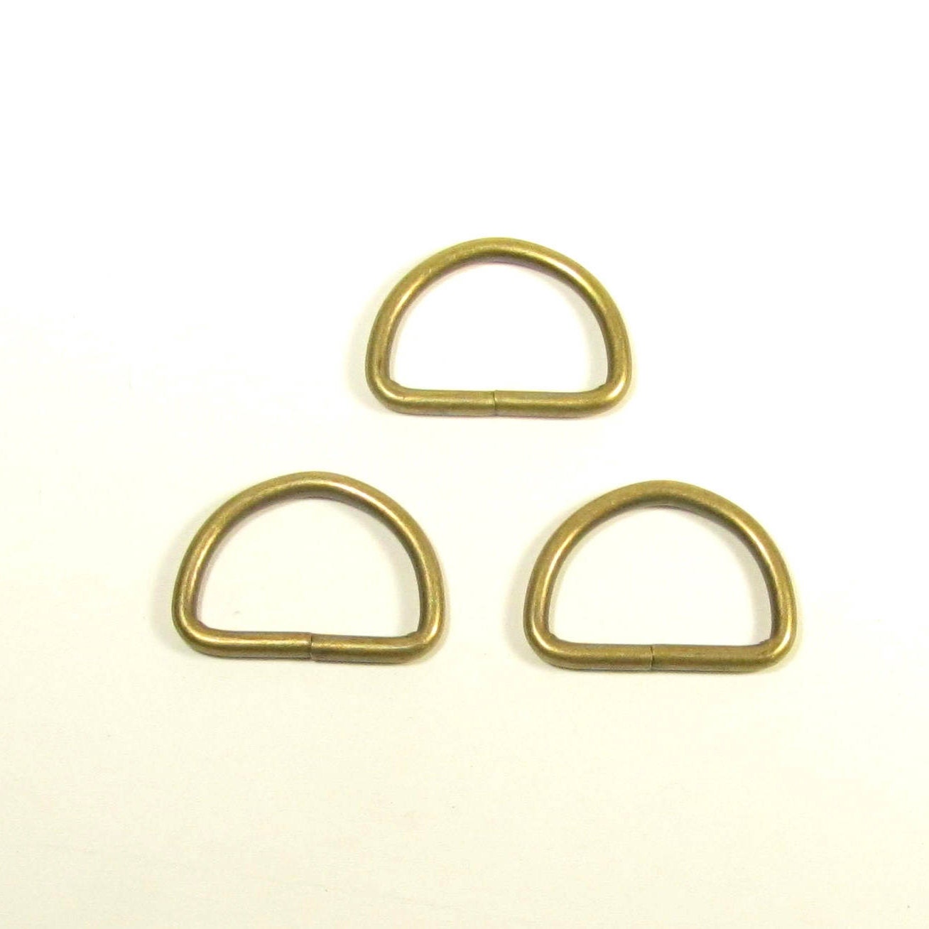 1.75 D ring Antiqued Brass 1 3/4 inch brass D-ring | Etsy