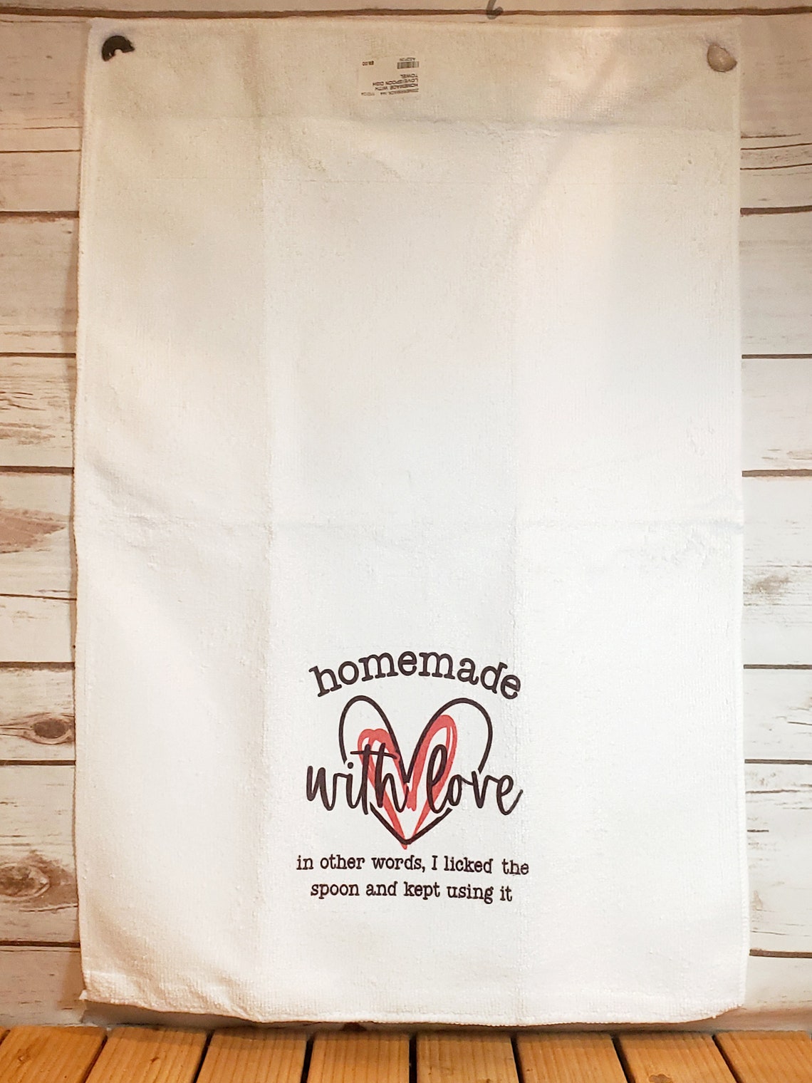 HOMEMADE With LOVE/SPOON (dish Towel) - Etsy