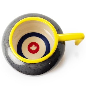Curling Rock Mug - Etsy
