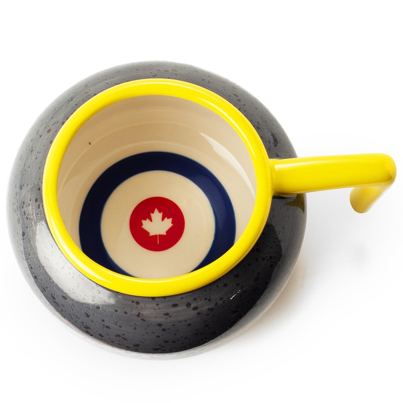 Curling Rock Mug - Etsy
