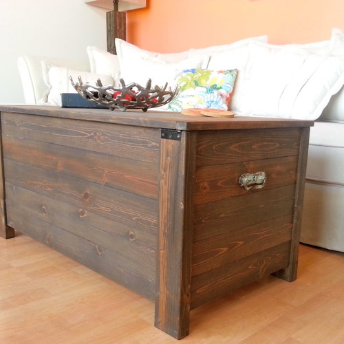 Reclaimed Wood Hand Crafted Chest - Etsy