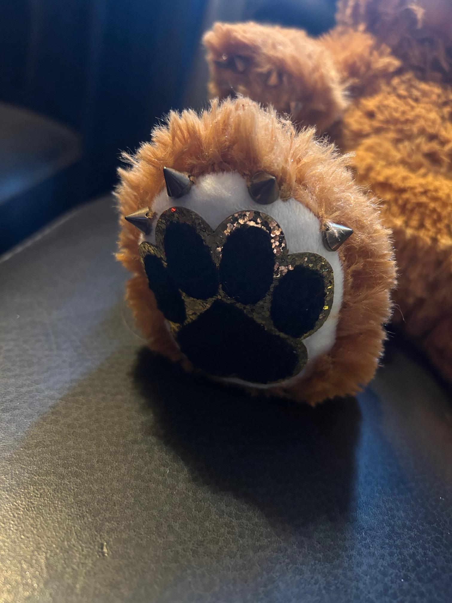Cute, “shining” Inspired Stuffed Bear. Face Sculpted, Fabricated ...