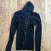 DIY Black Mesh Turtle Neck With Corset Back. - Etsy