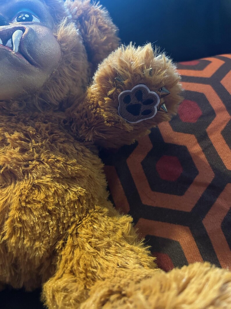 Cute, “shining” Inspired Stuffed Bear. Face Sculpted, Fabricated ...