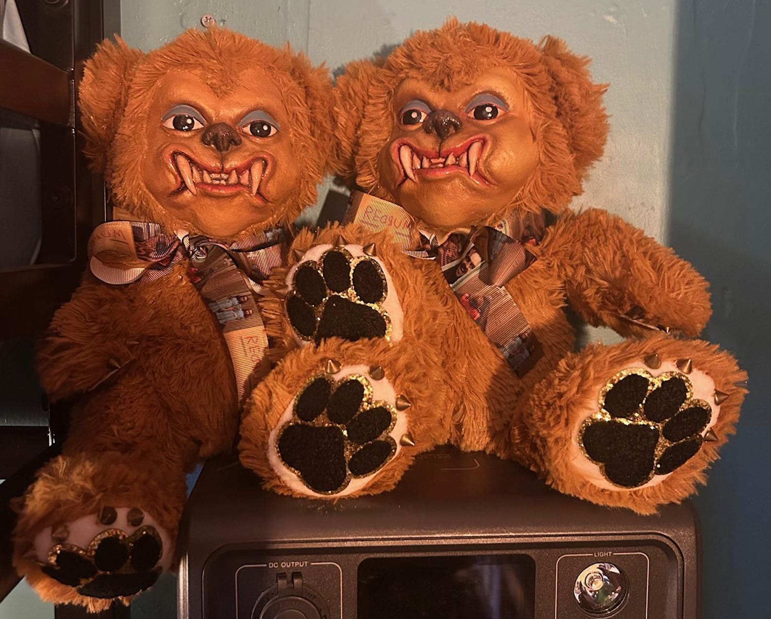 Cute, “shining” Inspired Stuffed Bear. Face Sculpted, Fabricated ...